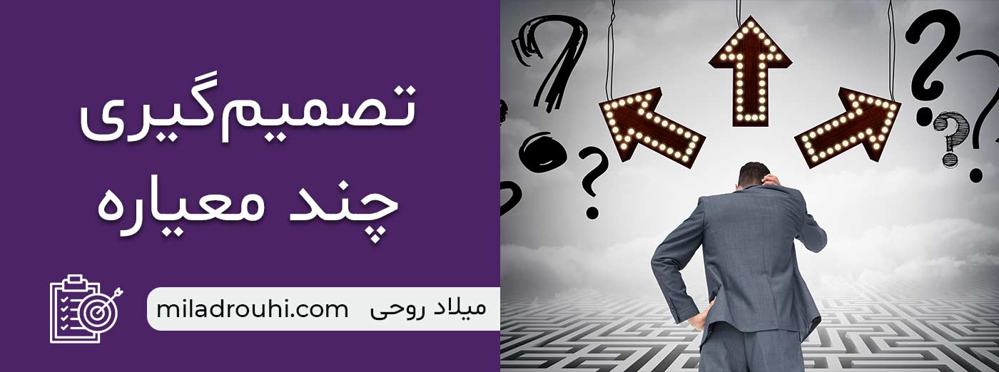 تصمیمگیری چند معیاره میلاد روحی